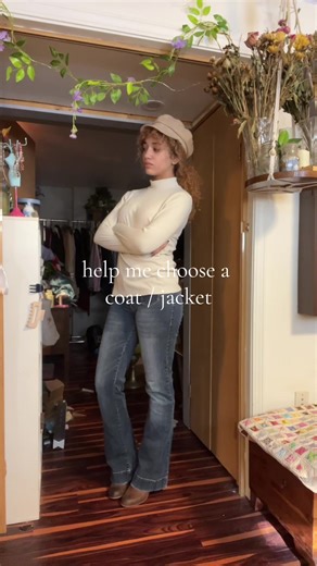 for reference, it’s 35° but it’s windy & i’m going on a walk | coats