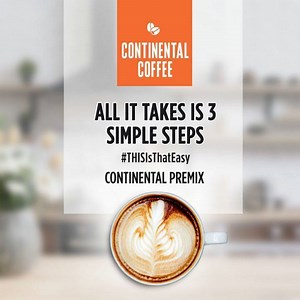 Make THIS in three simple steps! #ThisIsThatEasy #premixcoffee #coffee #brew #beverage #indiancoffee #coffeemadeeasy #coffeelovers #coffeeaddict #coffeetime #vocalforlocal #coffeeindia #coffeemeanscontinental #continentalcoffee | Continental Coffee