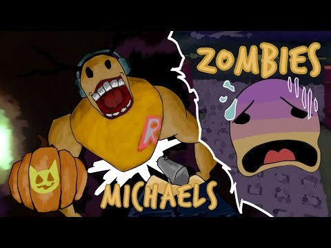 Hammahs Tried Beating Michael's Zombies | Roblox