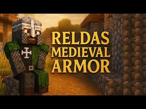 Medieval Armor in Minecraft! 🏰 Reldas Medieval Armor [1.20.1 | LOTR-Inspired Mod]