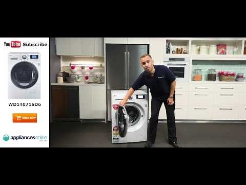 10kg LG Front Load Washing Machine WD14071SD6 review by expert - Appliances Online
