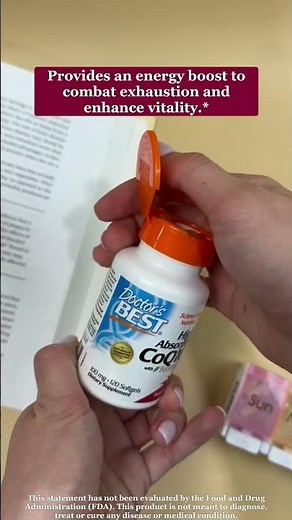 Doctor's Best High Absorption CoQ10 with BioPerine® 100 mg - 120 Veggie Capsules