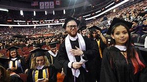 He survived hurricanes and wars. Now he's a graduate of William Paterson University.
