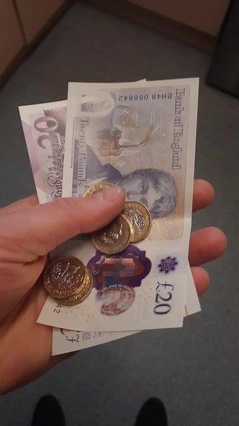 Exploring British £20 Banknotes and Coins Close-Up