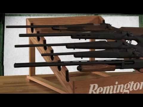 Left-handed Remington firearms