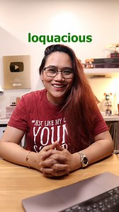 Ano ang LOQUACIOUS? Let's #learnwithlyqa! #education #cse #wordoftheday #English #civilserviceexam #esl | Team Lyqa