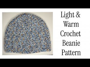 How to crochet a beanie | simple crochet toque pattern for absolute beginners