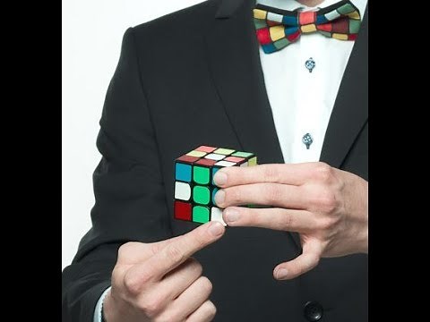 How to solve a Rubik's cube for BEGINNERS step one: cross, Erik Akkersdijk