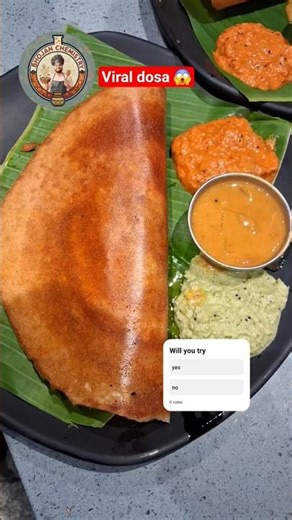 Banglore famous Rameshwaram cafe #dosa #bhojanchemistry #rameshwaramcafe #shortsvideo #tyla #chanel