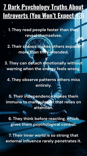 7 Dark Psychology Truths About Introverts (You Won’t Expect #3)