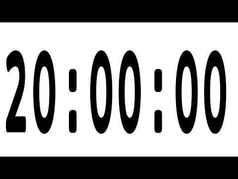 20 hour timer | 1200 minute timer