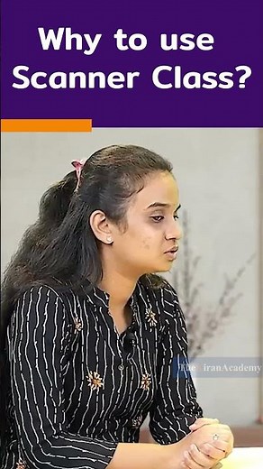 Java Interview Question | Why to use Scanner Class in Java? #shorts #kiransir #javaprogramming