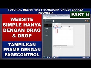 PART 6 Tampilkan Frame Dengan Pagecontrol Framework Unigui Delphi