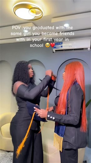 Graduating together is the most significant 'level-up' in our friendship🥹❤️Can't wait for the next adventure☺️ We came, we studied (sometimes), we graduated. Here's to the memories we made along the way❤️ Remember when graduation seemed like a distant dream? We made it, my friend🥹❤️Here's to many more dreams coming true🙏 Turns out those late-night study sessions were worth it after all🥹❤️Congrats on your graduation,my homegirl ❤️ From sharing laughs in the back row to sharing this graduation