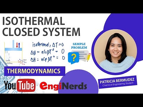 THERMODYNAMICS | ISOTHERMAL CLOSED SYSTEM | SAMPLE PROBLEM | Q, W, H, and U | PHYSICAL CHEMISTRY