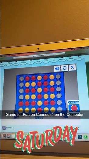 Game for Fun on Connect 4 on the Computer