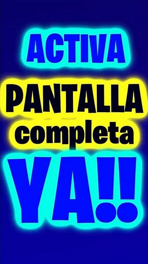 🍷👽The trick to activate full screen 👌🤬 Play in full screen in Minecraft BEDROCK