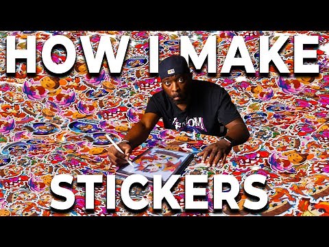 How To Start A Sticker Business From Home | Everything You Need To Start NOW