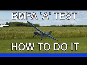 BMFA 'A' Test (Fixed Wing)