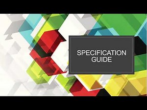 GCSE Design Specification Guide