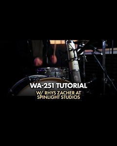 One mic, one song! Rhys Zacher Spinlight Studio kills it with the WA-251 tube condenser mic. #WarmAudio #WA251 #TubeMic #TubeCondenserMic #Recording #RecordingTutorial #Mixing #MixingTutorial #RecordingStudio #AnalogGear #StudioLife #AnalogStudio #Vocals #Guitar #Drums | Warm Audio