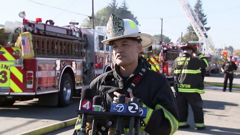 Watch: Authorities give update on explosion, fire near Hayward in community of Ashland