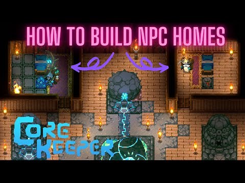 How to Build NPC homes Basic | Core keeper Guide 2022