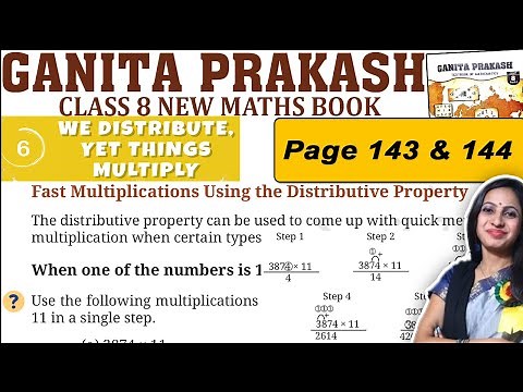 Class 8 Maths Ganita Prakash | Chapter 6 We distribute yet things multiply | Page 143 & 144 Solution