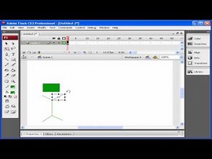How to create a frame by frame animation using objects in Adobe Flash CS3