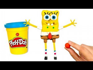 SpongeBob Magic Play-Doh Stop Motion Animation 4K