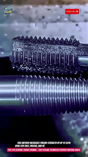 Tool for External Thread Forming – Cold-Rolling Technology Without Material Waste