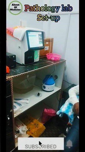 Pathology lab set-up 🔬 Medical laboratory | #laboratory #pathology #dmlt #lab #setup #medical #test