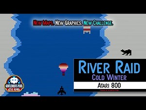 River Raid – Cold Winter: Stunning Atari 800 Upgrade! New Graphics, Sound & Maps on MiSTer FPGA