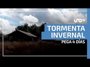 Viene cuarta tormenta invernal; ve cuándo y dónde pegará