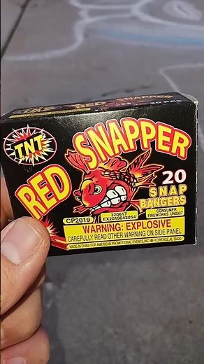 Red Snapper Snap Bangers by TNT Fireworks