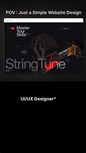 Utkarsh : UI/UX DESIGNER on Instagram: "Share with your Designer/Developer Friends #DesignerVsDeveloper #FrontendDev #UIUXDesigner #WebAnimation #MicroInteractions #GSAP #Lottie #DesignHandoff #PerformanceBudget #CSS #JavaScript #WebDevIndia #ProductDesign #BuildVsDesign #uidesigner #developer #designermeme #designers [ designer developer meme, design humour, designer meme, corporate meme, corporate funny, front end developer meme, animated website handoff, parallax scroll joke, dev vs design, f