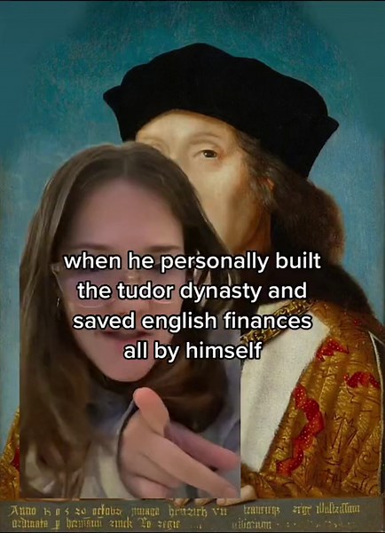 shoutout to maggie beaufort for making this happen #fyp #tudors #henryvii #icon #history
