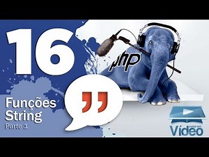Funções String em PHP (Parte 1) - Curso PHP Iniciante #16 - Gustavo Guanabara