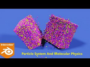 Blender Tutorial - Particle Animation | Molecular Addon