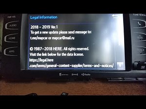How to update Toyota Lexus MicroSd Gen 8 9