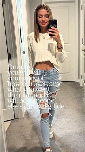 Even when you stumble… you’re still moving forward