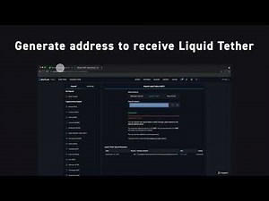 Liquid Network | How to send Tether from Bitfinex using Liquid