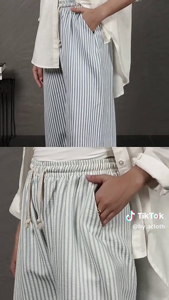 Ide OOTD Dengan Celana Putih Tanpa Jahitan