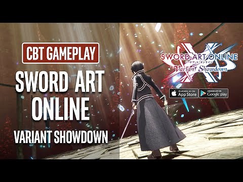 SWORD ART ONLINE Variant Showdown Gameplay