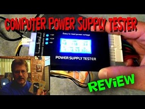 Computer Power Supply Tester with LCD Screen