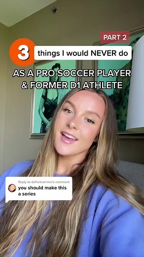 Things to Avoid as a Pro Soccer Player and Former D1 Athlete