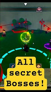 Here are ALL the secret bosses in Anime Destroyers and where to find them.