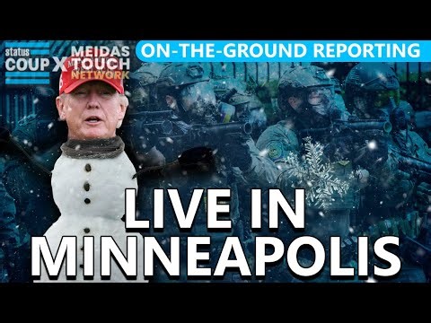 LIVE STOP TRUMP’S ICE TERROR Protest in -18 Degrees | LIVE From Minneapolis
