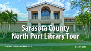 The Sarasota County North Port Library recently celebrated 50 years of serving the community! Join Manager Sara Brown for a tour of our library spaces. From scavenger hunts in the children’s area, to presentations in our meeting rooms and creative projects in our Creation Station and Teen Space, there’s always something exciting happening. 🎨🎮 Whether you love reading, crafting, or learning something new, this library has a spot for you. Visit and explore everything our library has to offer at 