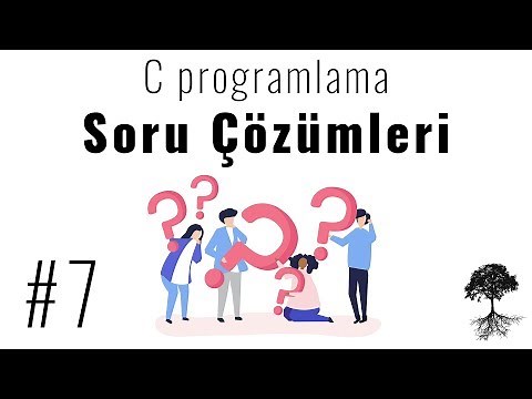 C PROGRAMLAMA SORU ÇÖZÜMÜ - 7 (for, İç İçe Döngüler ile Şekil Çizimi)
